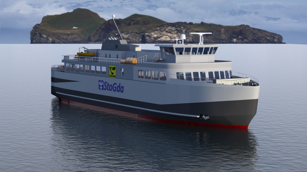 Keel laying for Modern Hybrid Ro-Ro Passenger Ferry - StoGda: ship ...